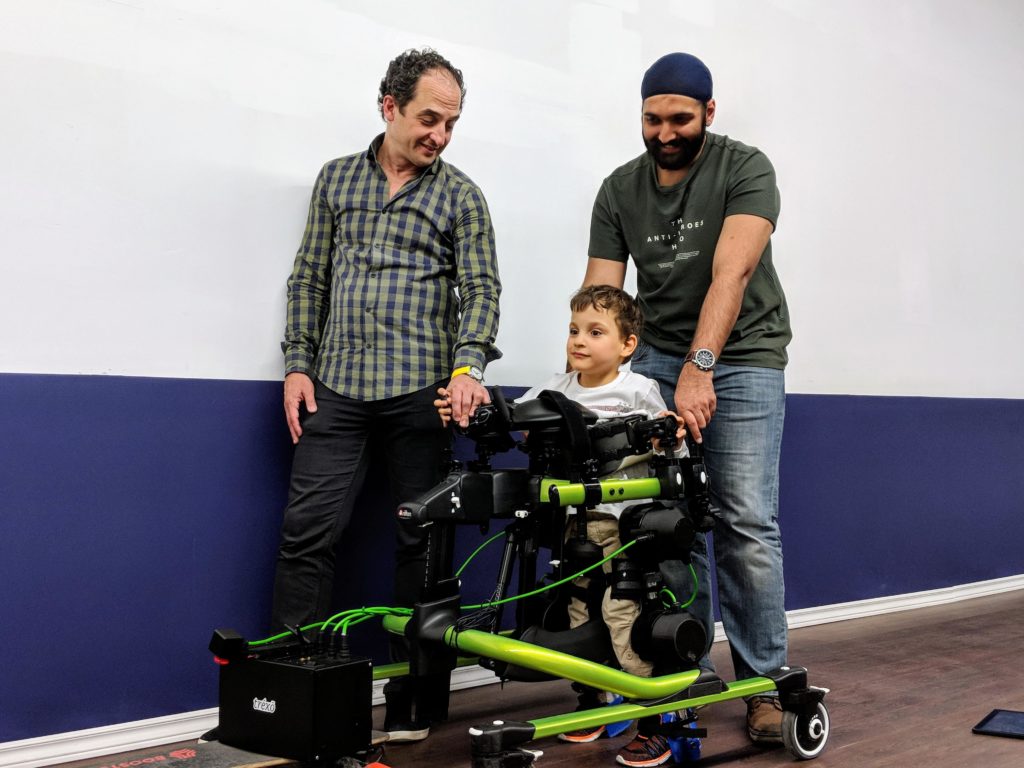 Cerebral palsy rehabilitation with the Trexo Home | tréxō robotics