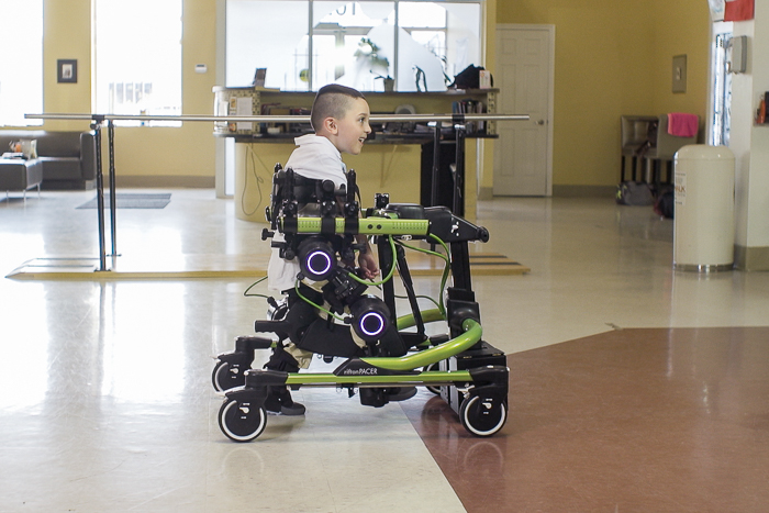 Trexo Plus robot-assisted gait training for children with disabilities