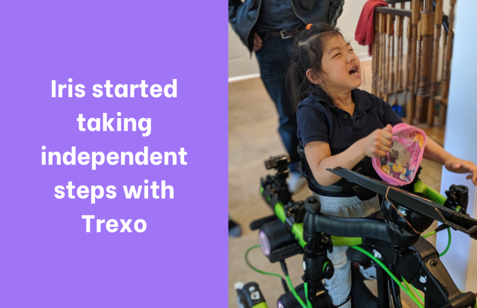 Meet Iris before and after Trexo Home | Trexo Robotics